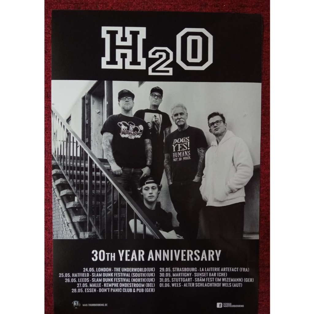 Jual [poster band] H2O Tour 30th Year Anniversary | Shopee Indonesia