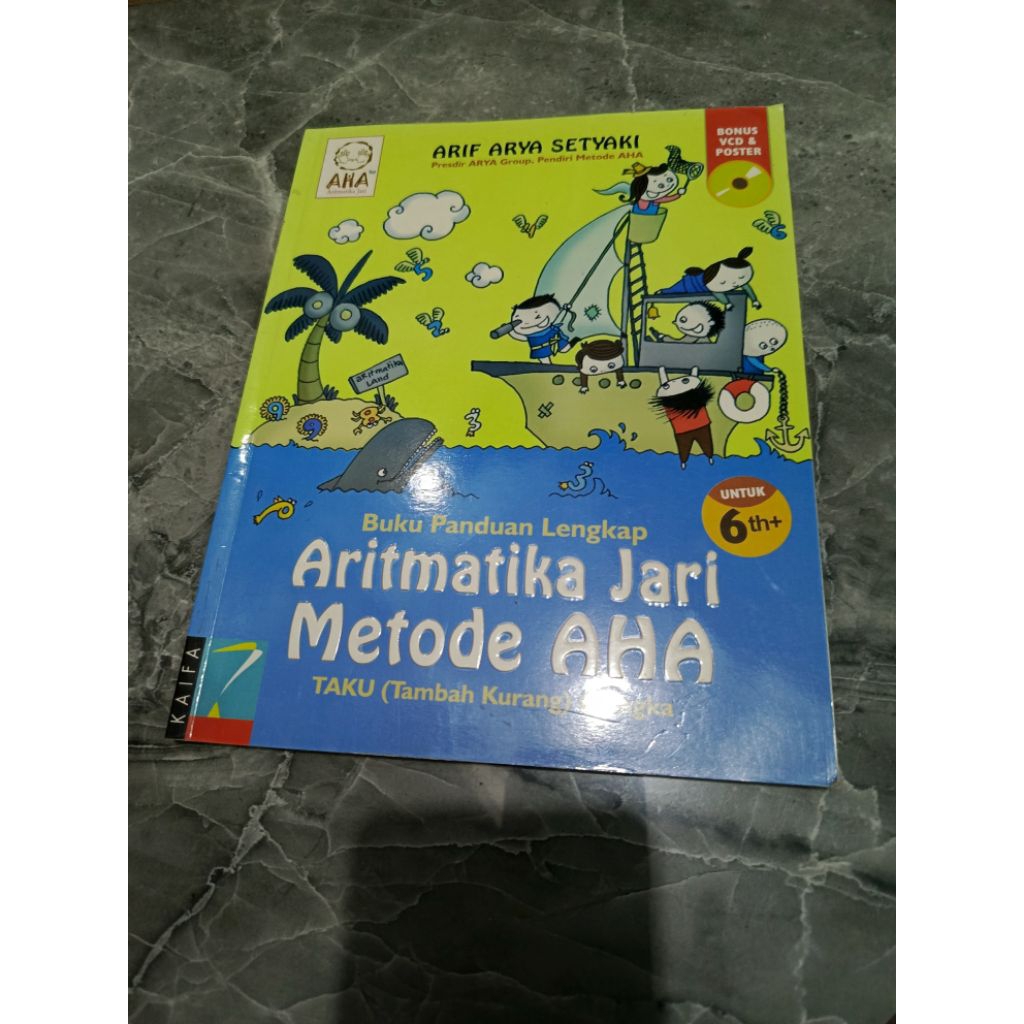 Jual Buku Panduan Lengkap Aritmatika Jari Metode AHA-ARIF ARYA SETYAKI ...