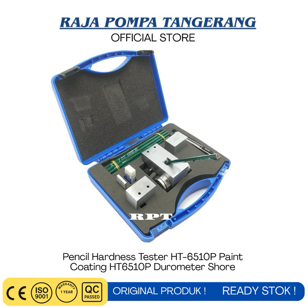 Jual Pencil Hardness Tester HT-6510P Paint Coating HT6510P Durometer ...