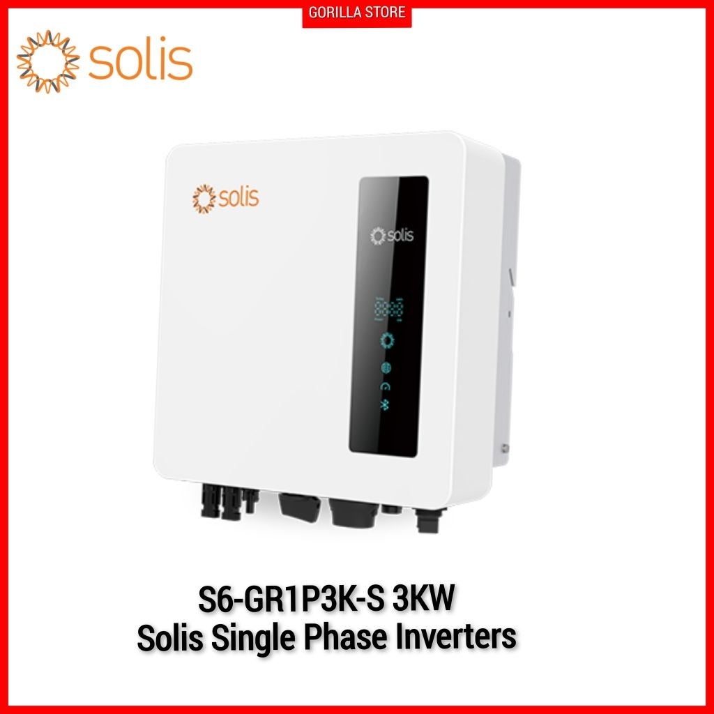 Jual Solis Inverter On Grid 3KW Single Phase (S6-GRIP3K-S 3KW) Dual ...