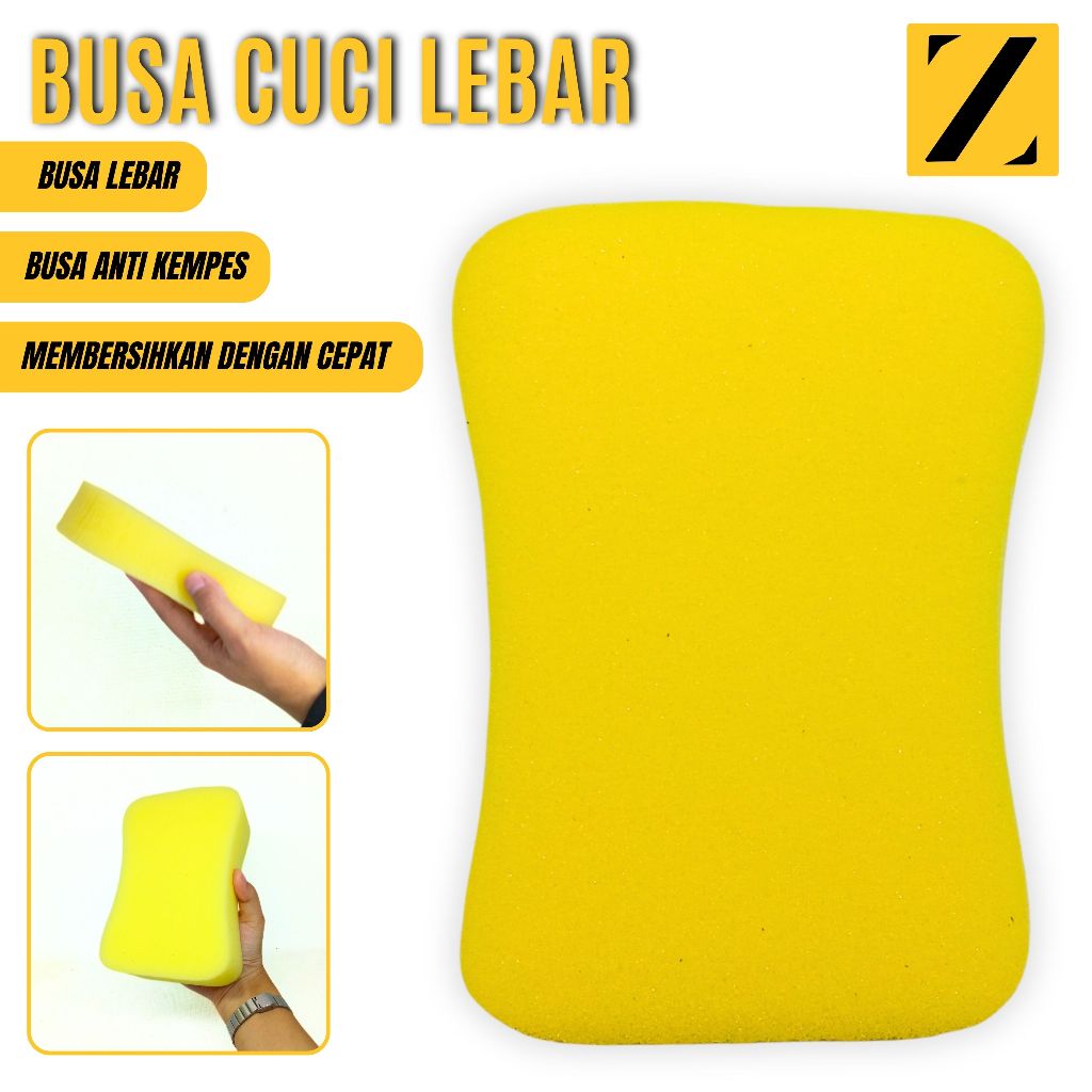 Jual ONEL BUSA CUCI KENDARAAN MOBIL MOTOR JUMBO SPONGE SPONS | Shopee ...
