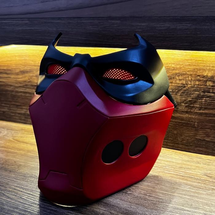 Jual 3D Print Magnetic Red Hood Outlaw Mask Topeng - Cosplay | Shopee ...