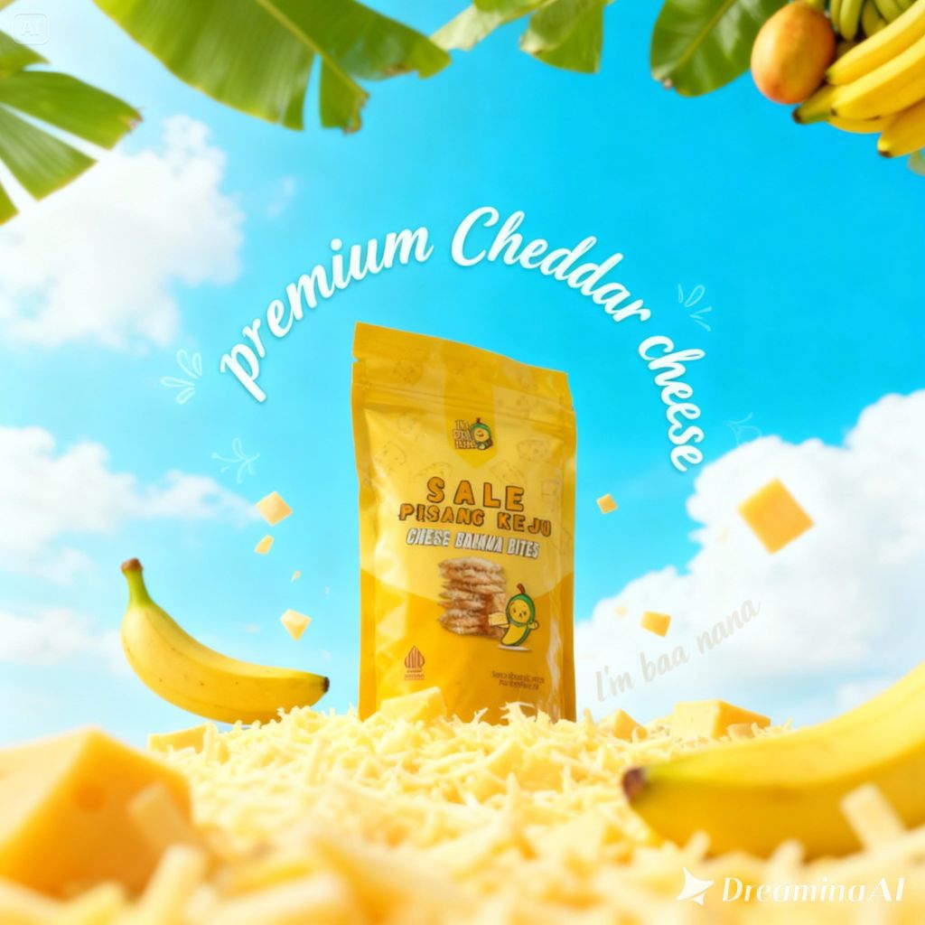 Jual I'M BAA NANA SALE PISANG KEJU PREMIUM QUALITY 100 gram | Shopee ...