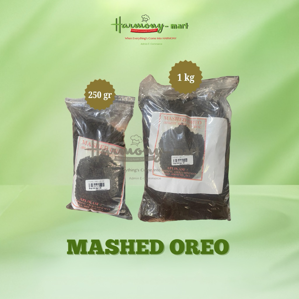 Jual MASHED OREO / Remahan Biskuit Oreo - 250g/1kg | Shopee Indonesia