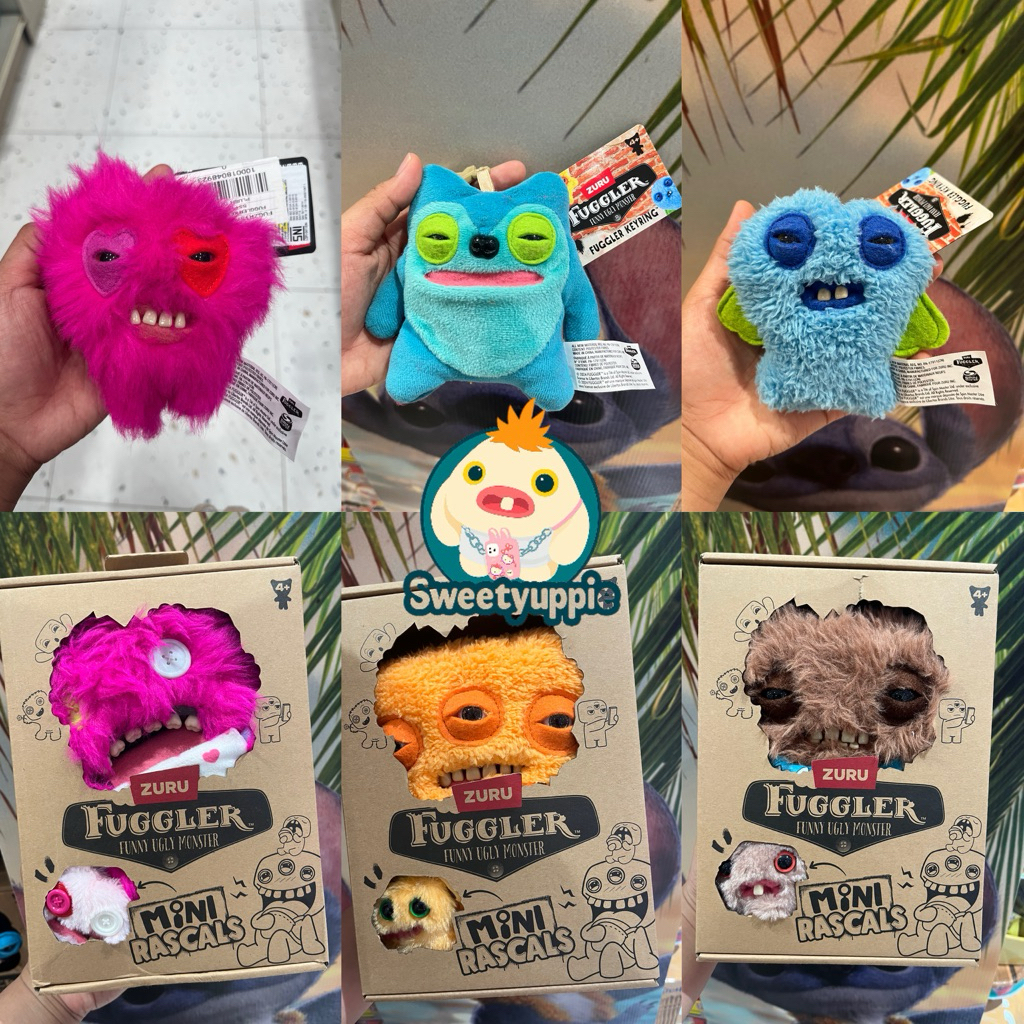 Jual [OPEN JASTIP] FUGGLER ZURU VACAY MISFIT BIG FUGGLER DOLL BABY ...