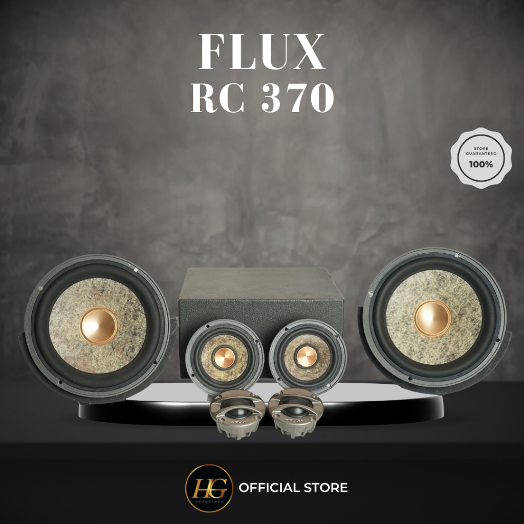 Jual Speaker 3 way Flux RC-370 High end Speaker Special Condition ...