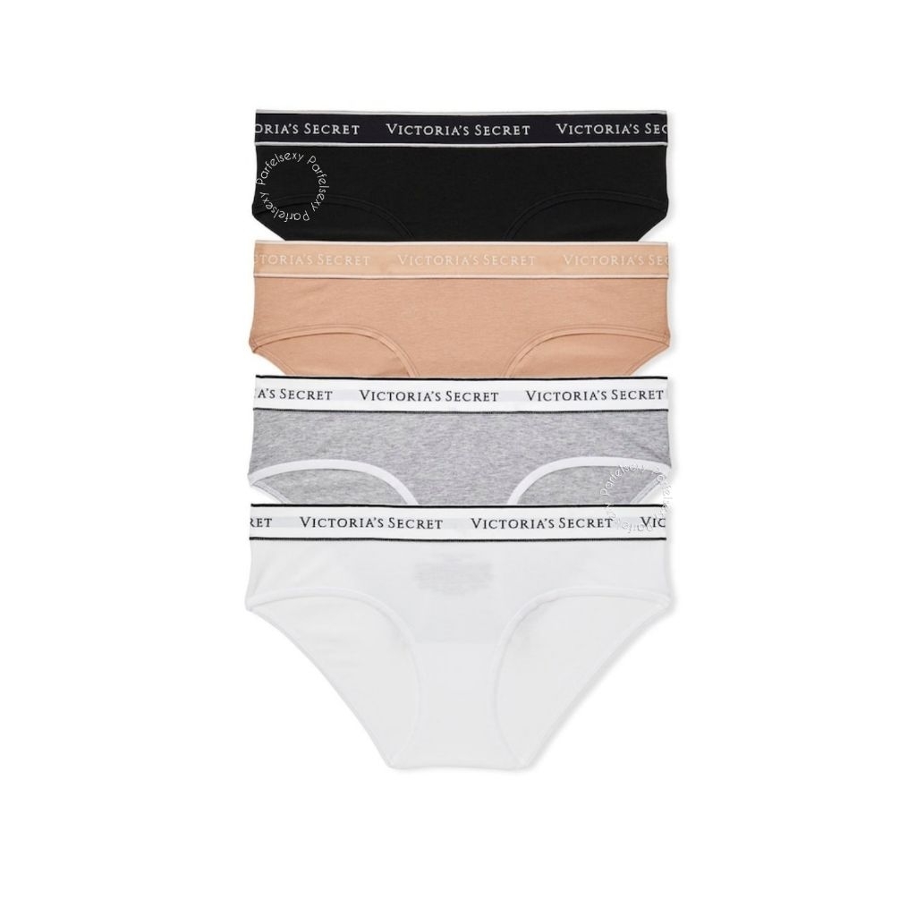 Jual Victoria Secret Graphic Thong Pantie 5 Pack XS ( Dapat 5pc Thong ...