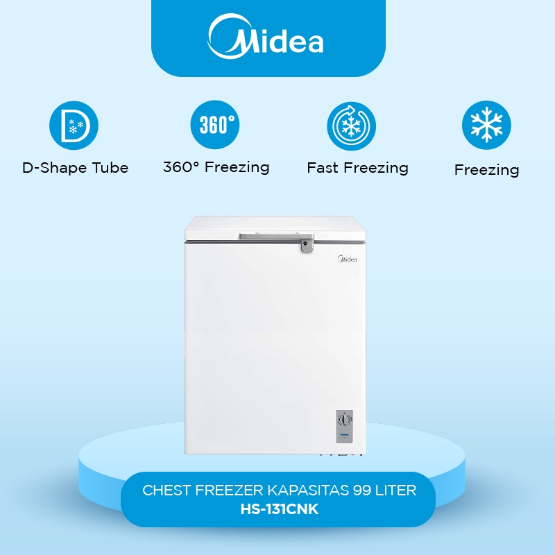 Jual Midea Chest Freezer HS-131CNK (99L) | Shopee Indonesia