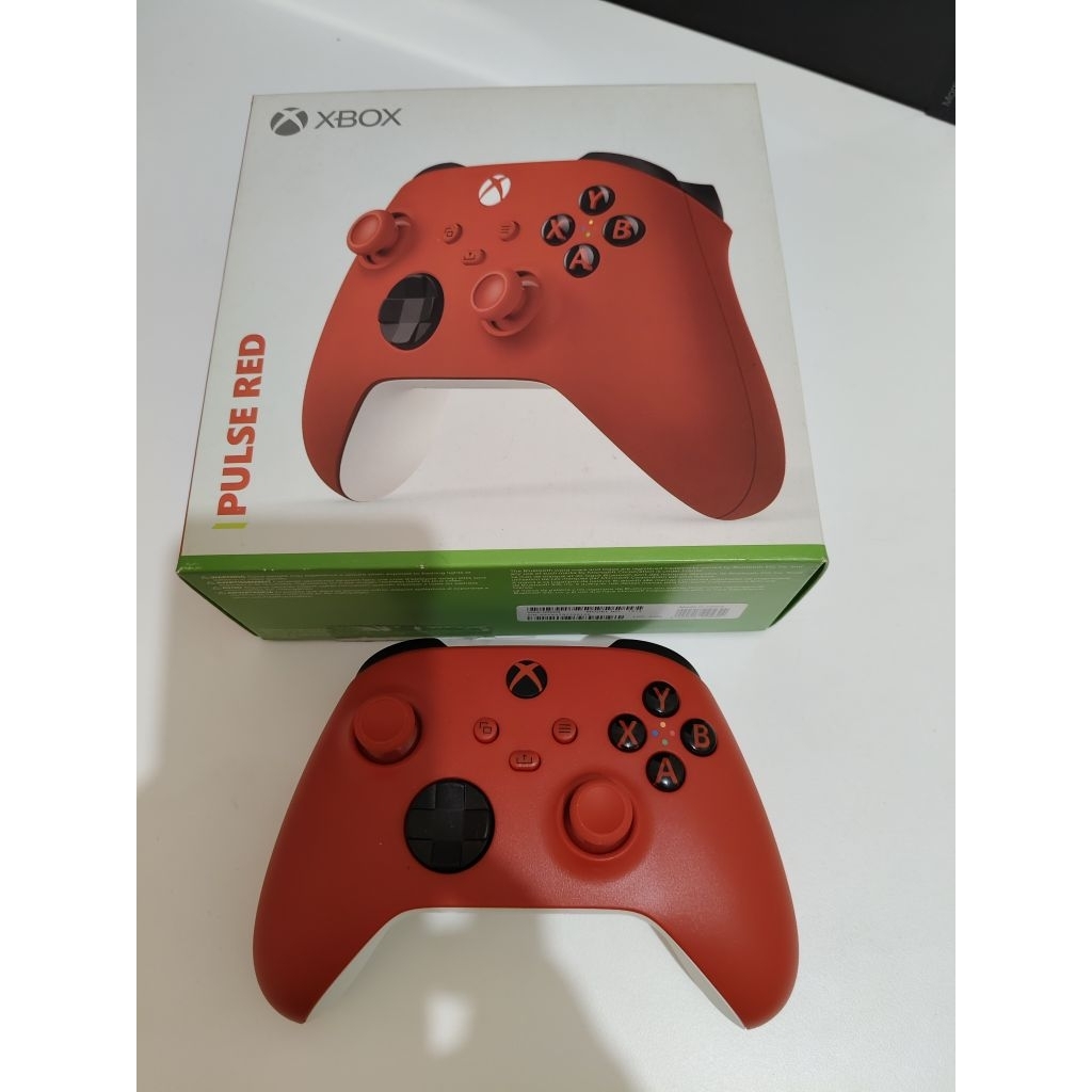 Jual Stick Xbox Wireless Controller Pulse Red | Original Microsoft | Kondisi Bekas Mulus Lengkap ...