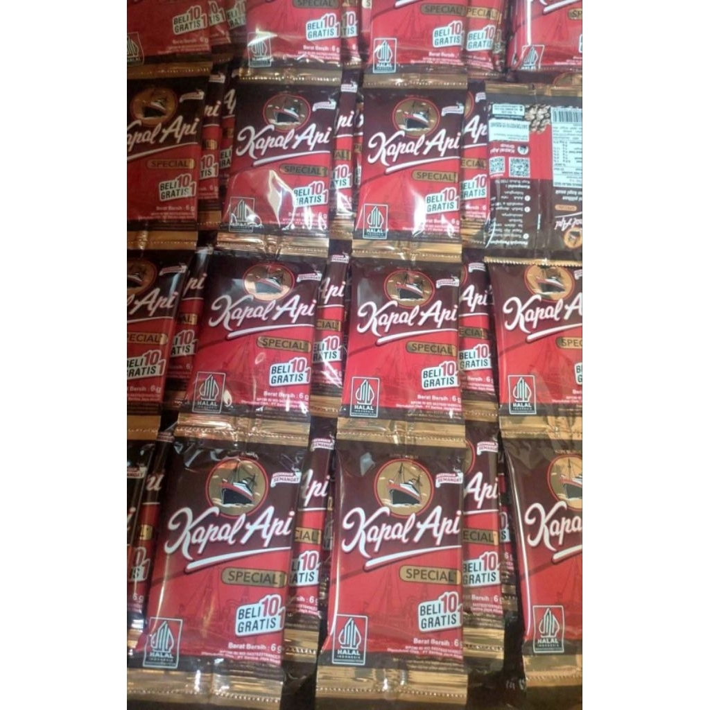 Jual Kopi kapal api mini 1 renteng isi 11sachet kopi kapal api special ...