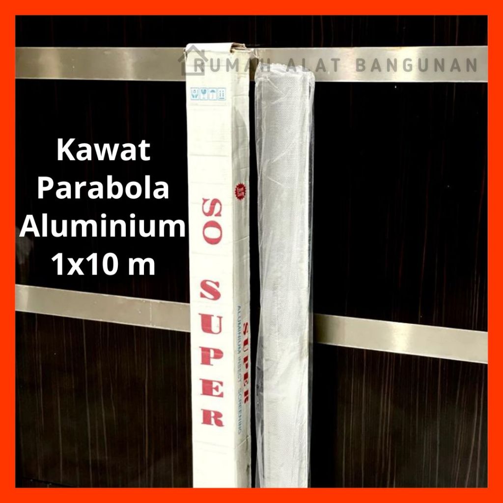 Jual Kawat Parabola Aluminium SO Panjang 10 meter Tinggi 1 meter Kasa ...