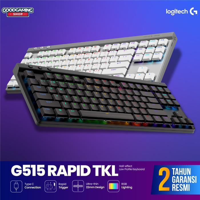 Jual Logitech G515 | G-515 RAPID TKL Wired Gaming Keyboard Analog Low ...