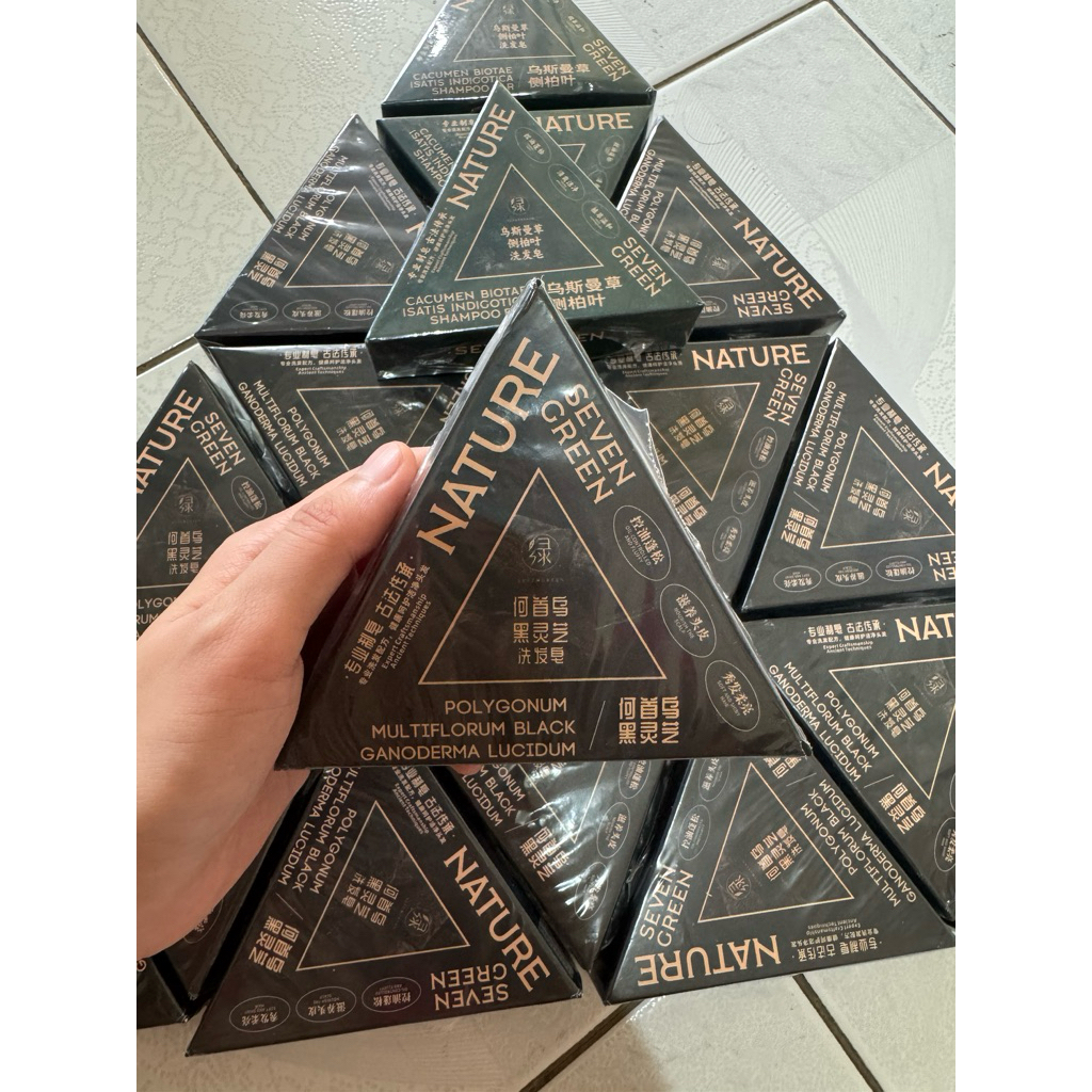 Jual Nature Seven Green Shampoo Bar Anti Uban | Shopee Indonesia