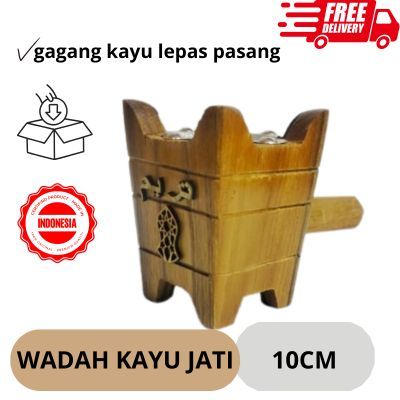 Jual tempat bakaran buhur material kayu jati muda ukuran kecil prapen ...