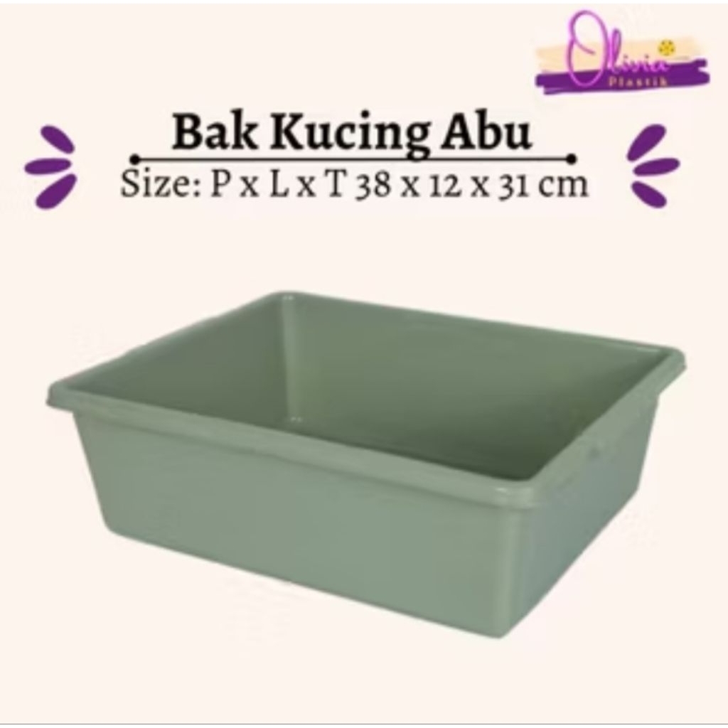 Jual Bak Kucing Abu CM (KHUSUS INSTANT/SOMEDAY) | Shopee Indonesia