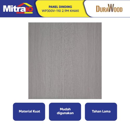 Jual Durawood Wpc Panel Dinding Warna Khaki WP300V-110 2.9M KHAKI (10 ...