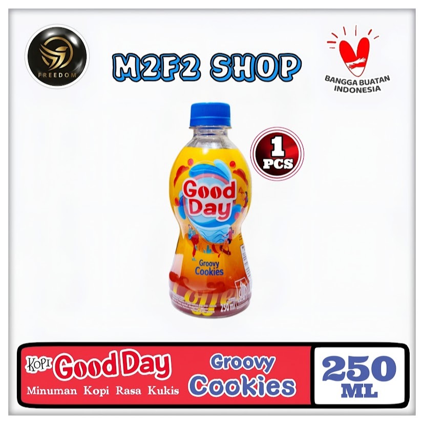Jual Good Day Groovy Cookies Coffee | Minuman Kopi Rasa Kukis Botol Pet ...