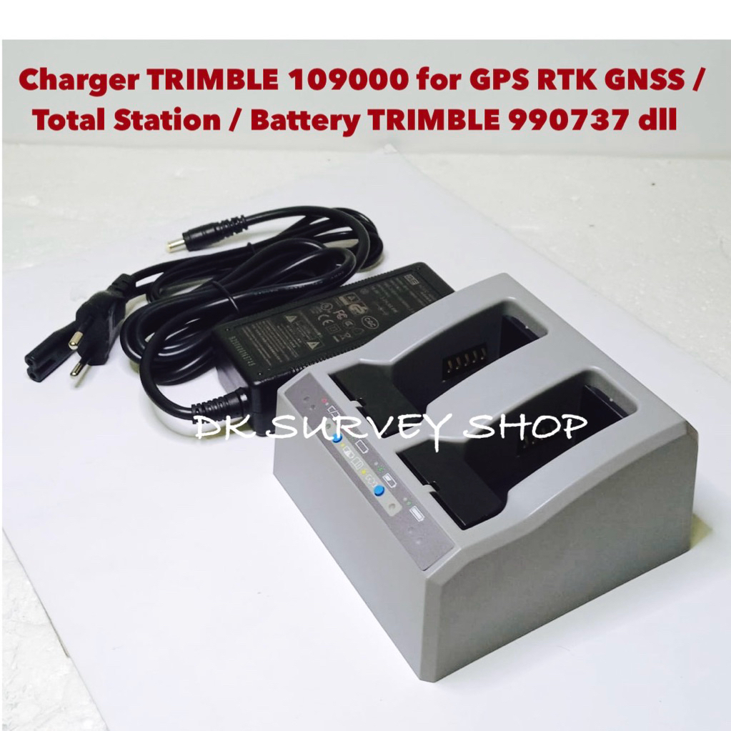 Jual CHARGER TRIMBLE 109000 / CHARGER UNTUK TRIMBLE BATTERY R10 R12 ...