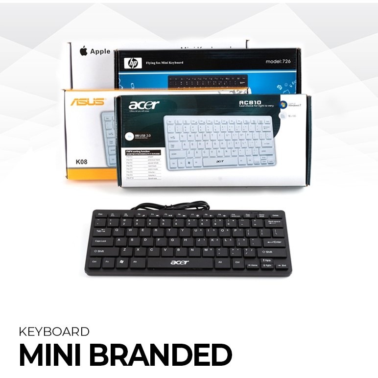 Jual Keyboard USB Mini Branded | Shopee Indonesia