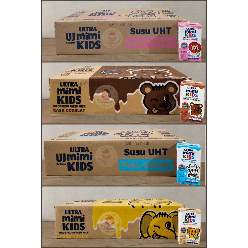 Jual Ultra mimi 125 ml kids all varian susu UHT khusus INSTAN / SAMEDAY ...