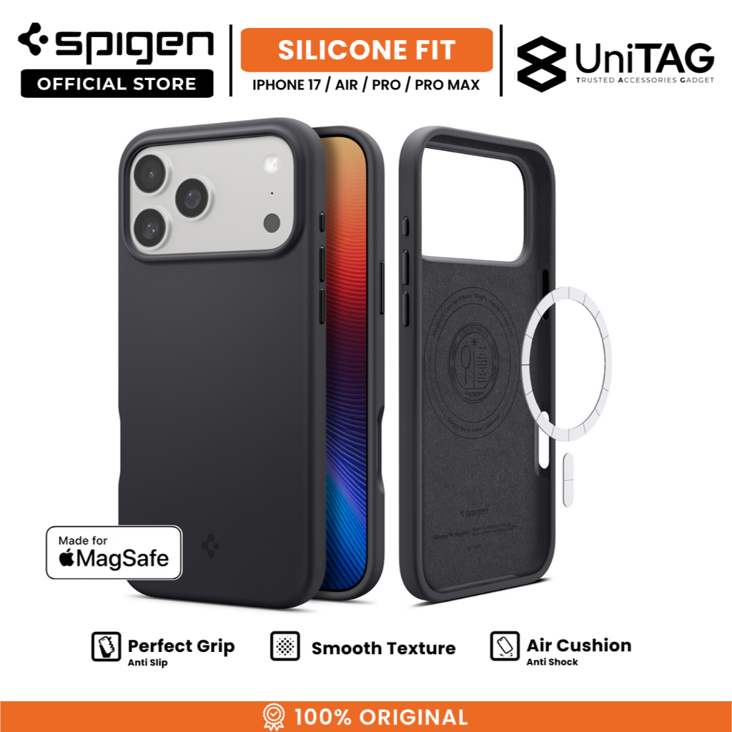 Jual Case iPhone 17 Pro Max SPIGEN Silicone Fit MagSafe MagFit Softcase ...
