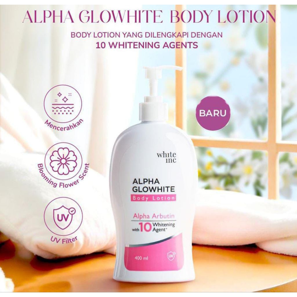 Jual White Inc Alpha Glowhite Body Lotion | Shopee Indonesia