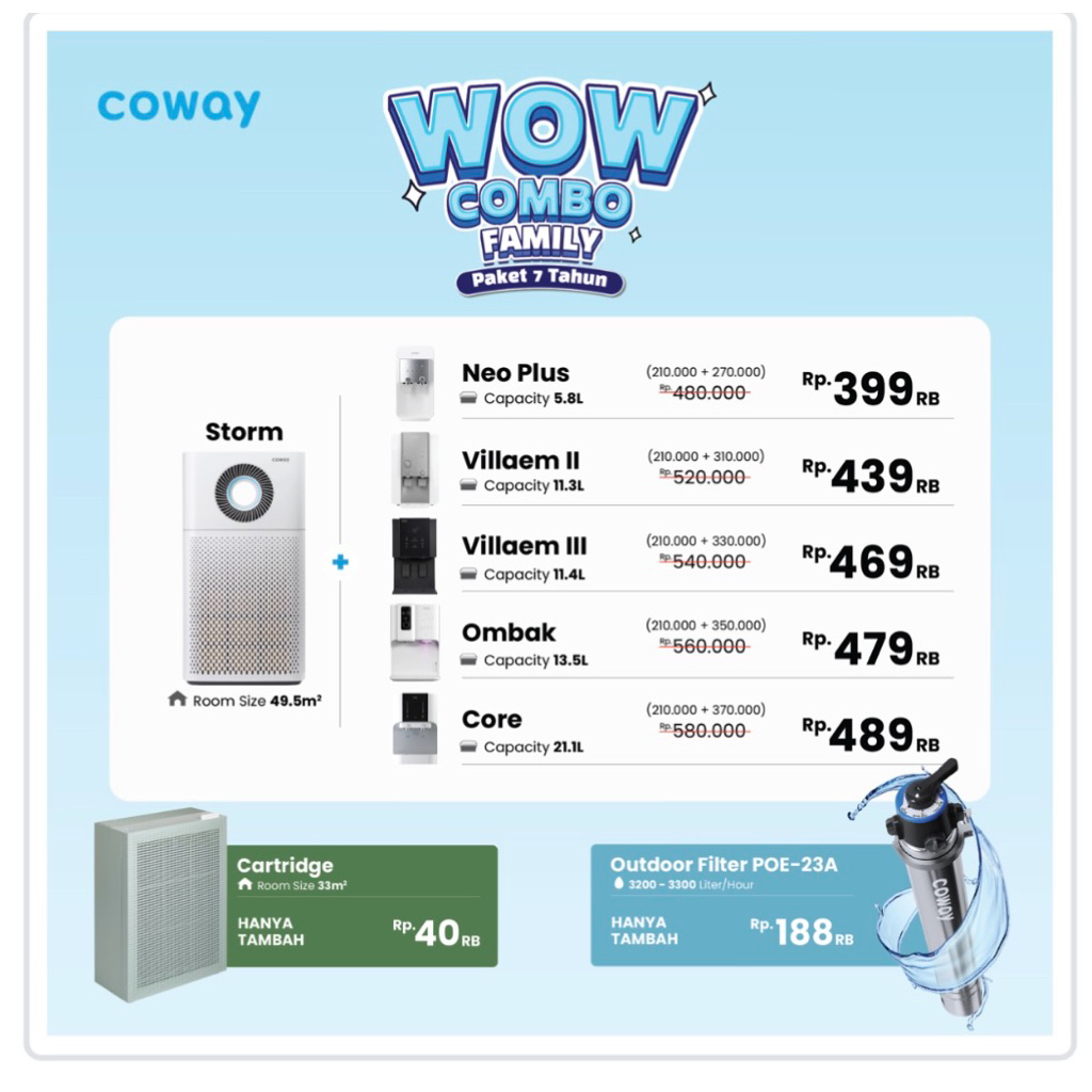Jual Filter Air Coway | Air Purifier Coway | Shopee Indonesia