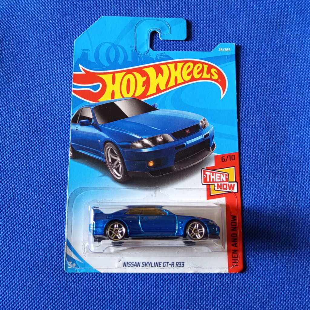 Jual Hot Wheels Nissan Skyline GT-R R33 biru | Shopee Indonesia