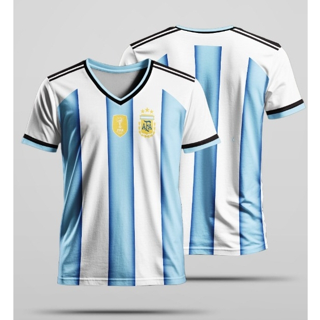 Jual Jersey Argen tina 2025 World cup 2026 Full Print Premium | Shopee ...