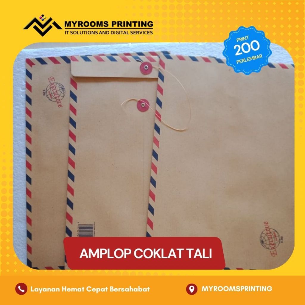 Jual Amplop Coklat Bertali | Map Amplop Coklat Lamaran Kerja Executive ...