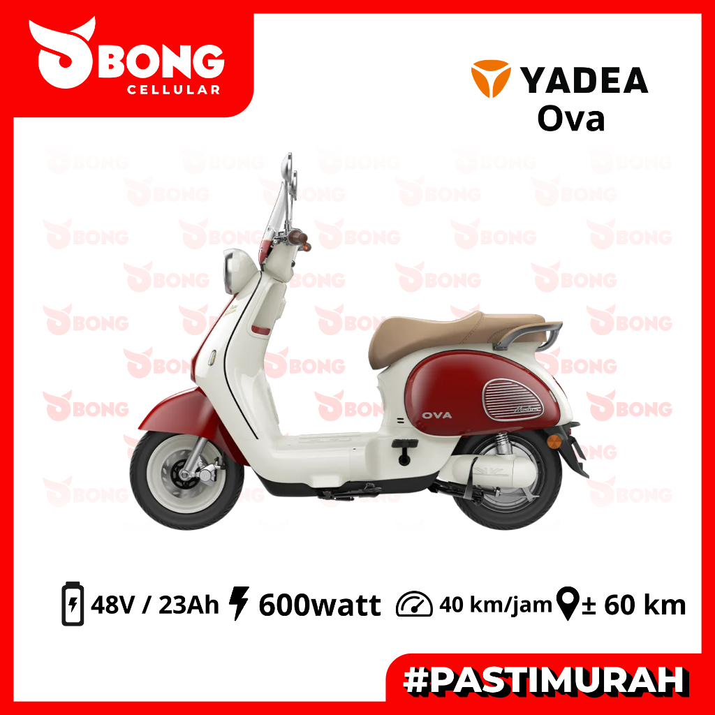 Jual Sepeda Listrik Yadea Ova GARANSI RESMI | Shopee Indonesia