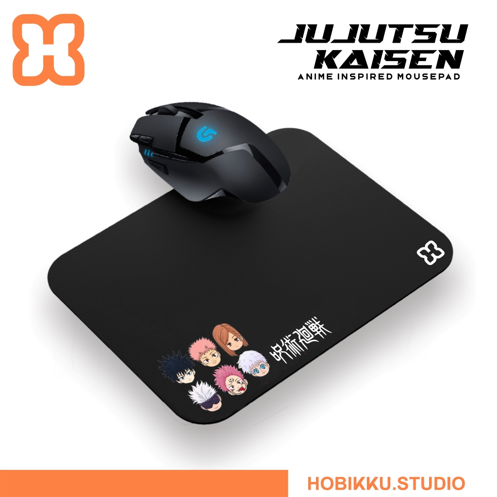 Jual Jujutsu Kaisen Mouse pad Anime Gojo Sukana Geto 18x22cm Mousepad ...