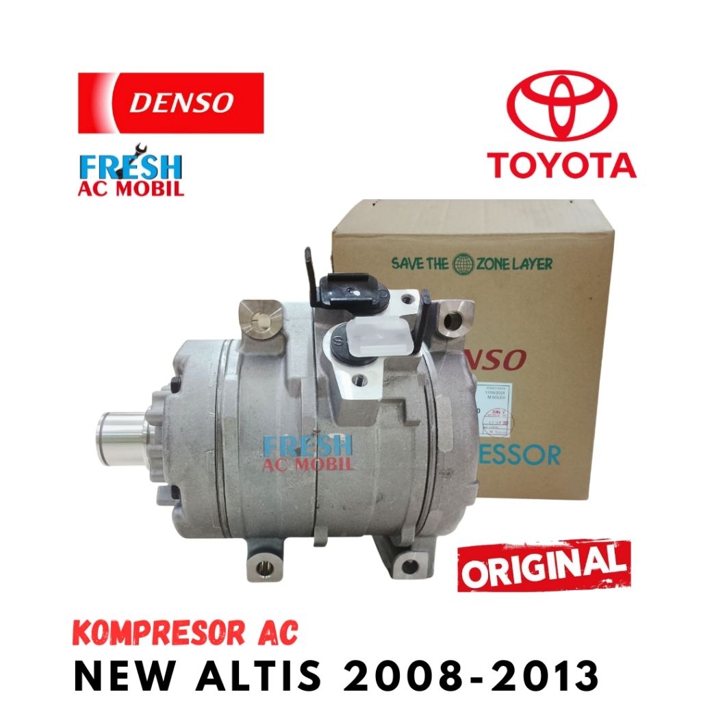 Jual Kompresor AC Toyota New Corolla Altis Gen 2 Thn 2008-2013 Original ...
