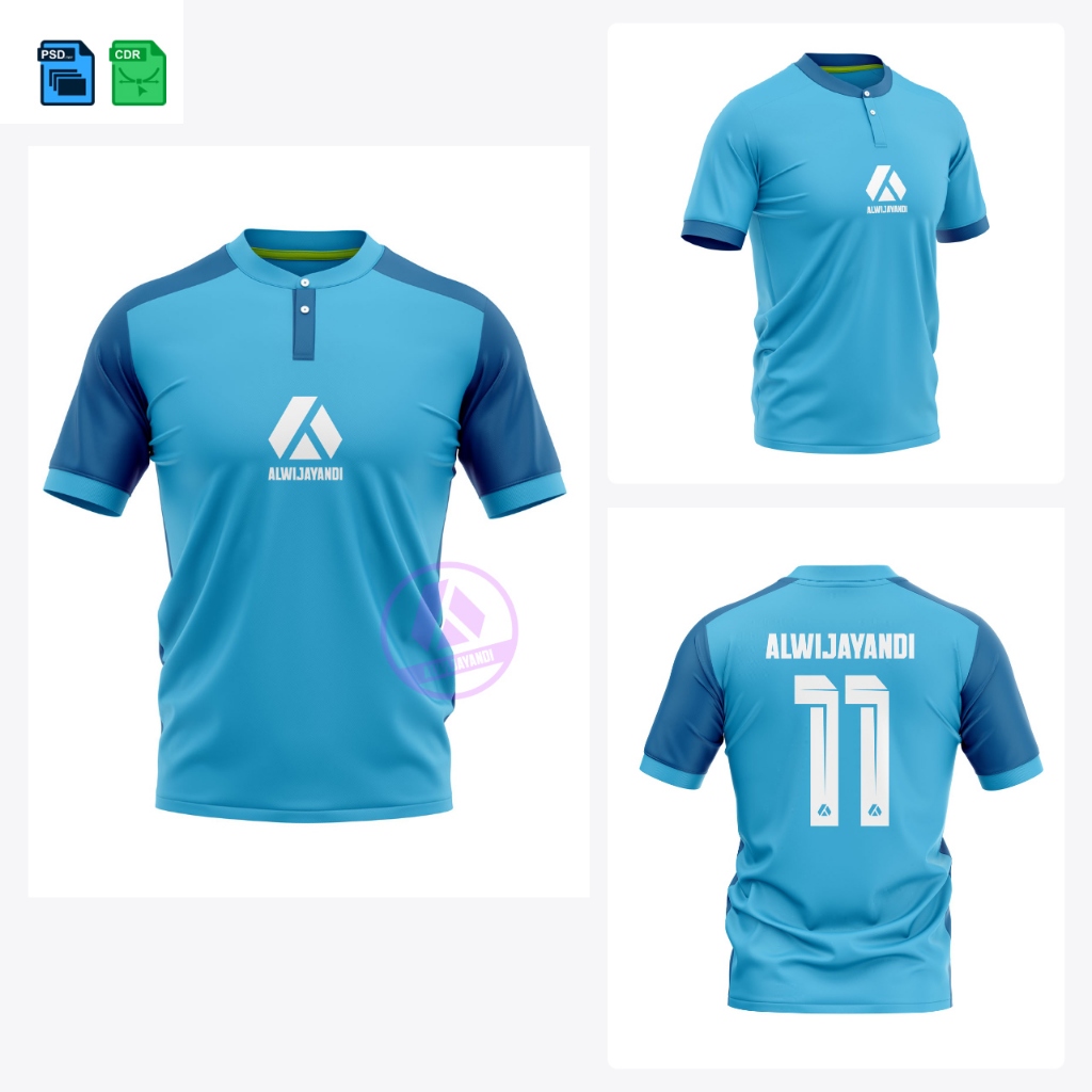 Jual MOCKUP JERSEY KANCING 2 // PS CDR | Shopee Indonesia