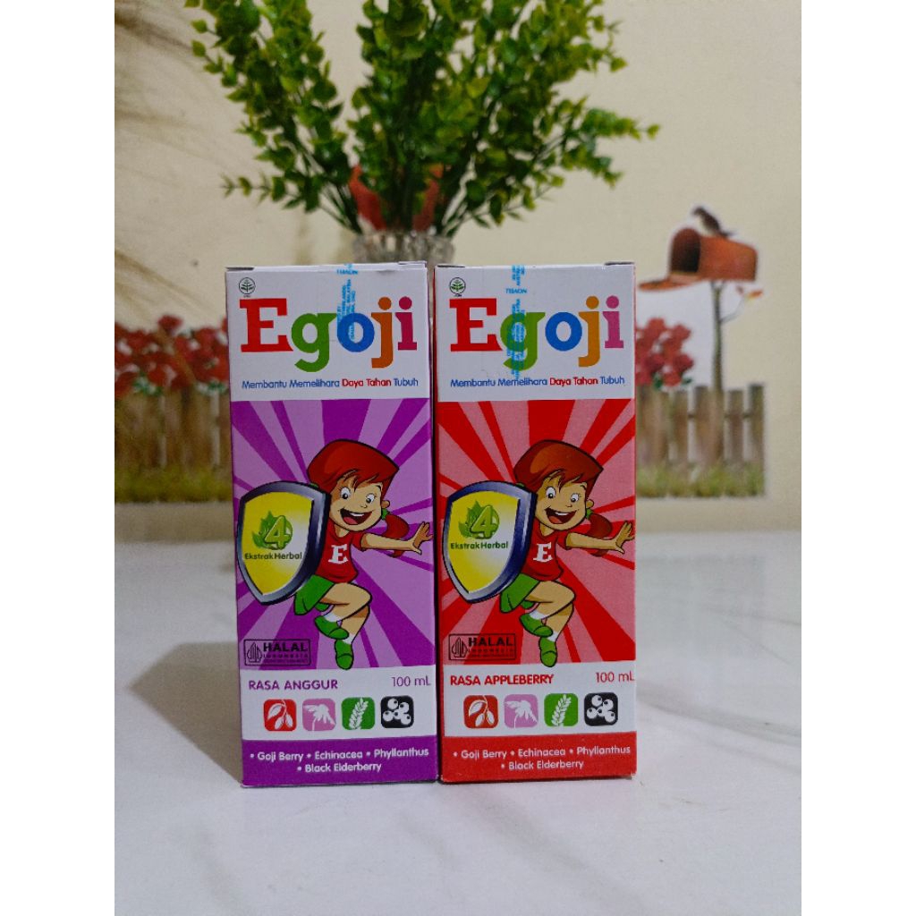 Jual Egoji Syrup 100ml 50ml Vitamin Anak membantu menjaga daya tahan ...