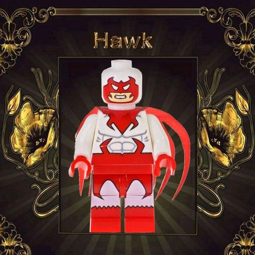 Jual figure hawk figure hank hall figure justice league unlimited ...