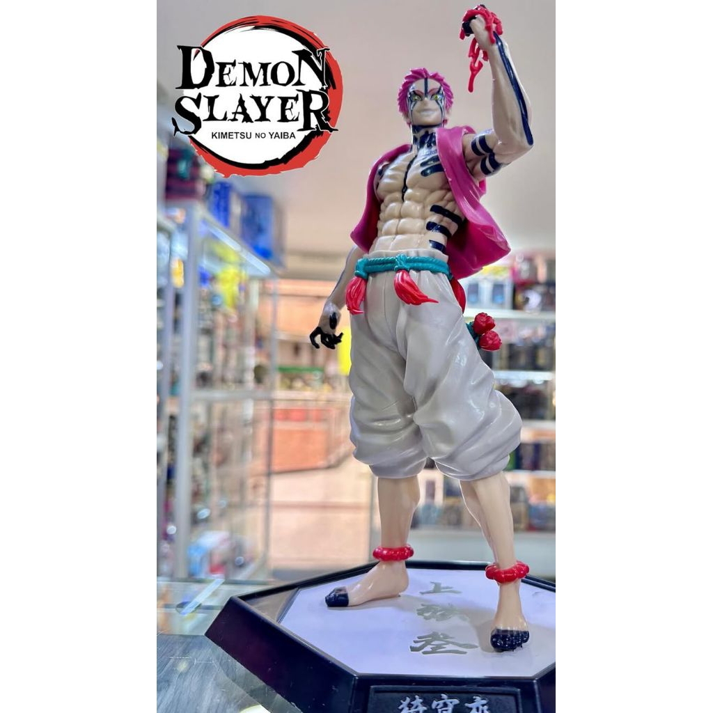 Jual Cartoon Demon Slayer: Kimetsu no Yaiba Akaza PVC Figure Model ...