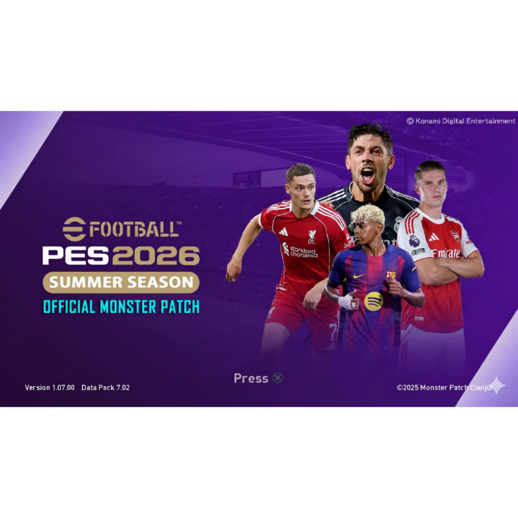 Jual EFOOTBALL PES 2026 MONSTER PATCH SUMMER SEASON FINAL UPDATE ...