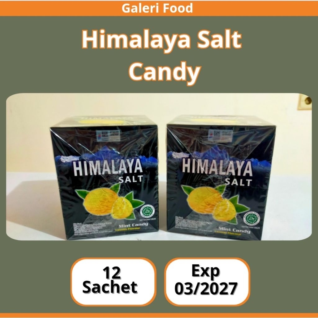 Jual Himalaya Salt Candy 12 Sachet | Shopee Indonesia