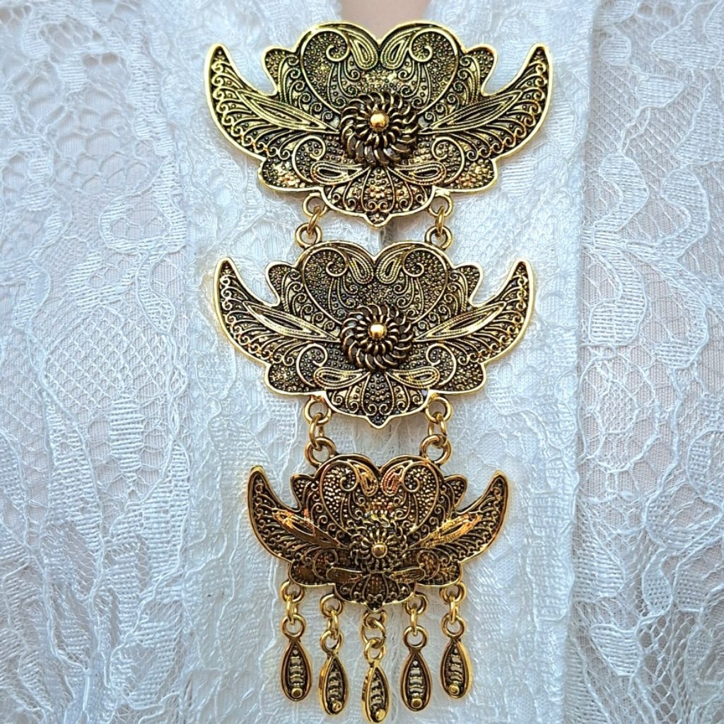 Jual Bros kebaya Kutubaru premium olio bros Susun Bros Bali Bros Adat ...