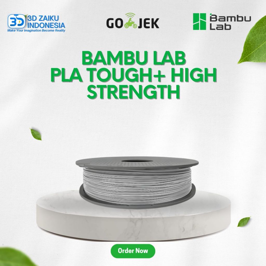 Jual Original Bambulab PLA Tough PLUS High Strength Durable 3D Filament ...