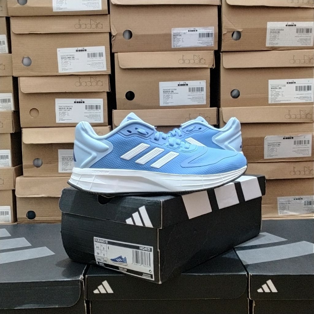 Jual Sepatu Adidas Duramo 10 - Biru (Original) | Shopee Indonesia