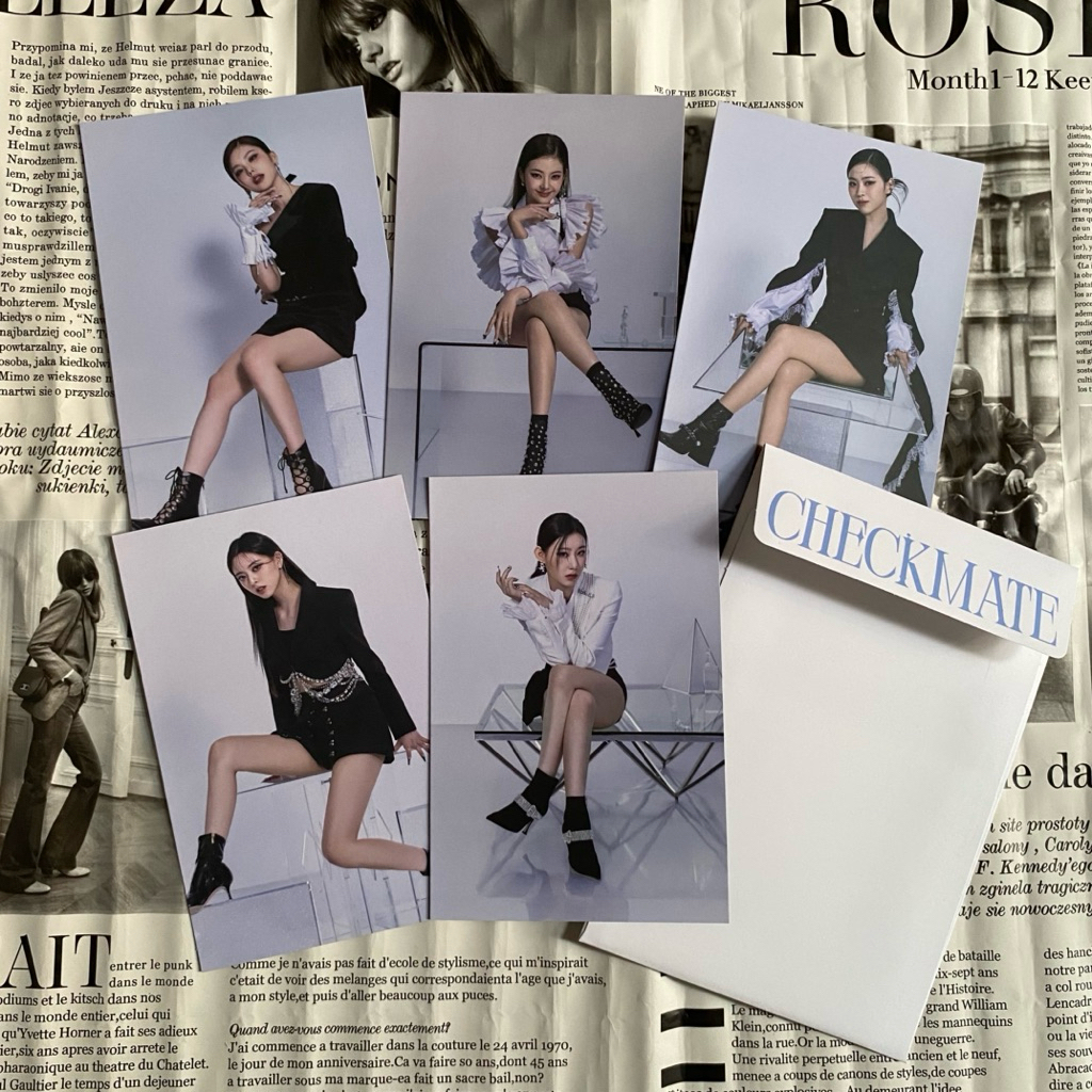 Jual POSTCARD ITZY ALBUM CHECKMATE OFFICIAL SHARING PRINTILAN INCLUSION ...