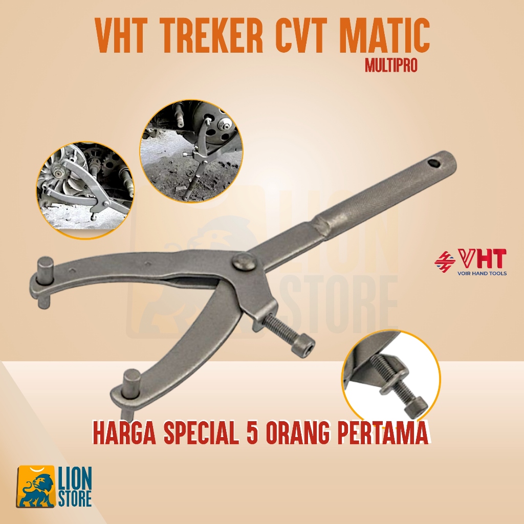 Jual VHT Treker Cvt / Tracker Cvt Multipro Original Kunci Tahanan ...
