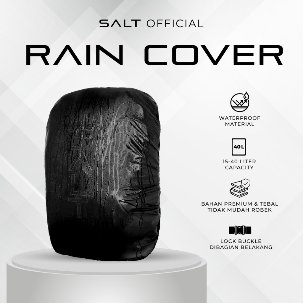 Jual Salt Hydro Lite Rain Cover Coat Tas Waterproof Premium Pelindung ...
