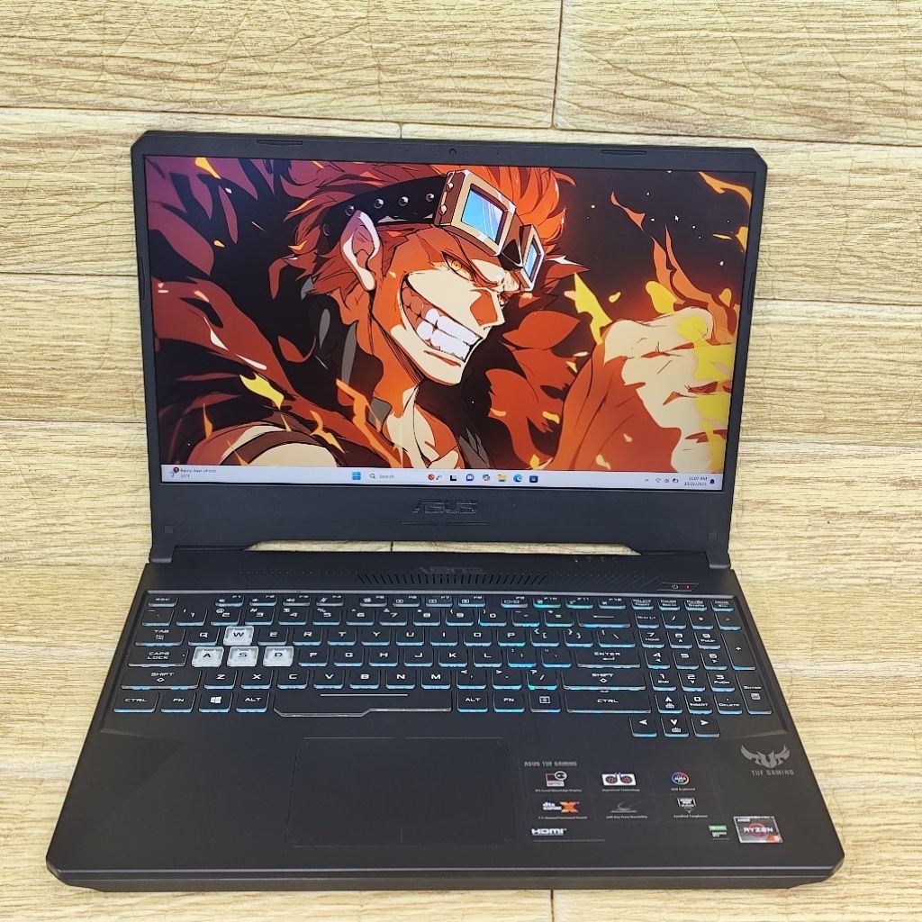 Jual Laptop 2nd ASUS TUF GM FX505DD Ryzen 3550H RAM 8GB SSD 512GB GTX ...