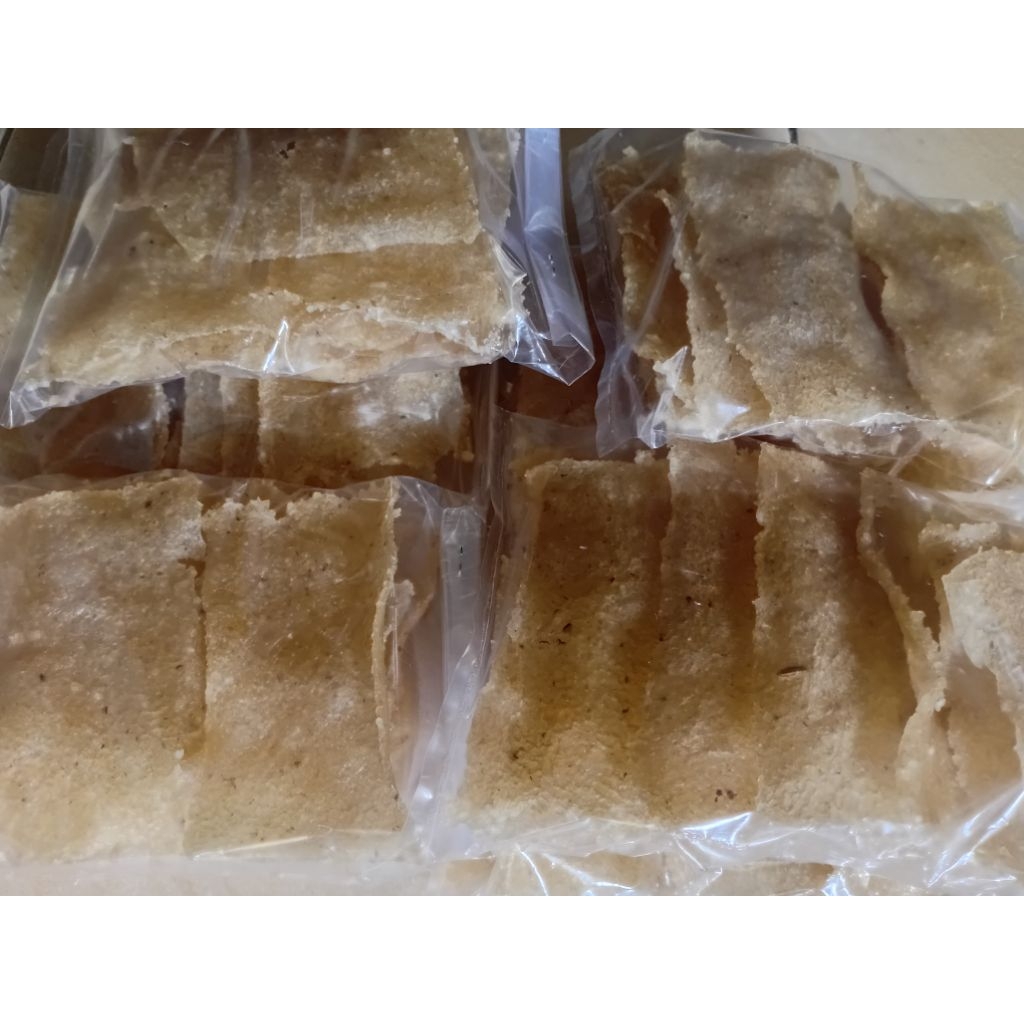 Jual kerupuk camilan/kerupuk karak/ gendar/puli/nasi | Shopee Indonesia