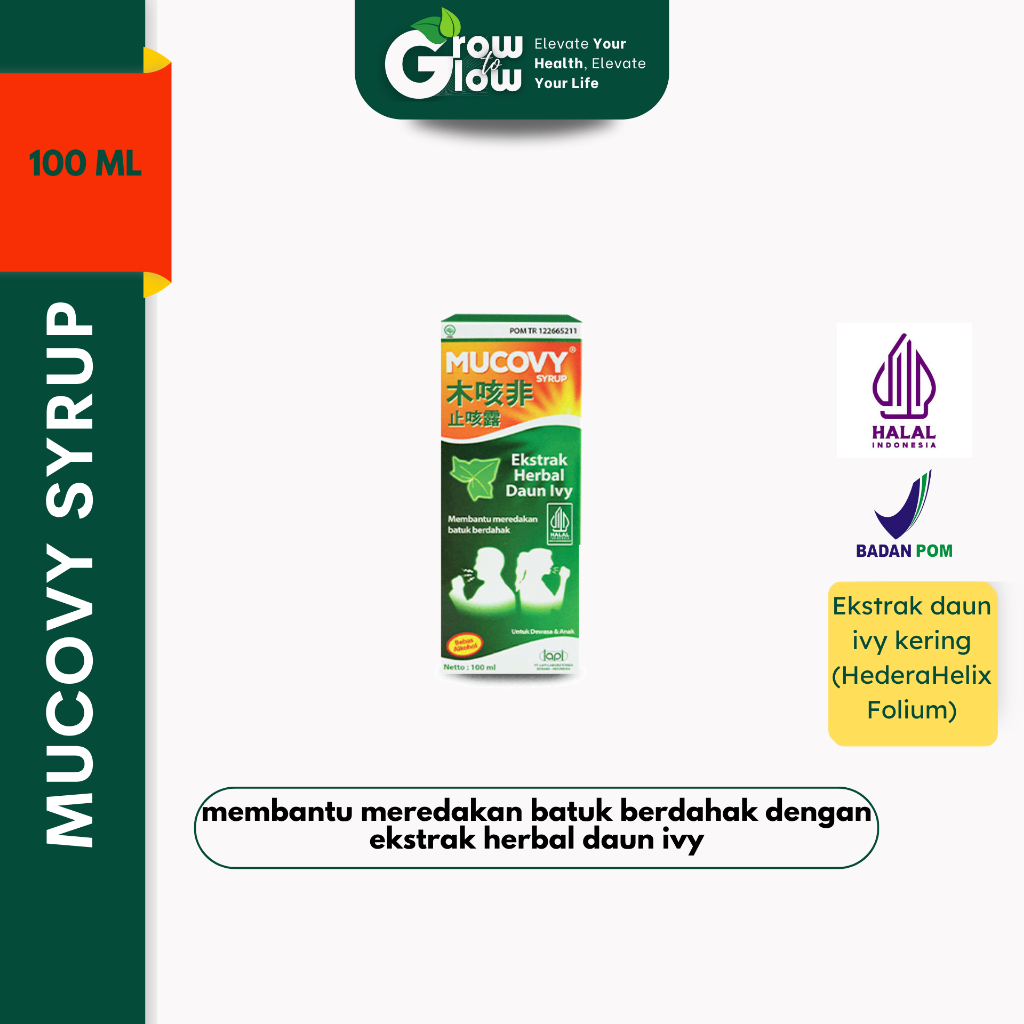 Jual MUCOVY Syrup 100ml | Obat Batuk Berdahak Herbal Ekstrak Daun Ivy ...