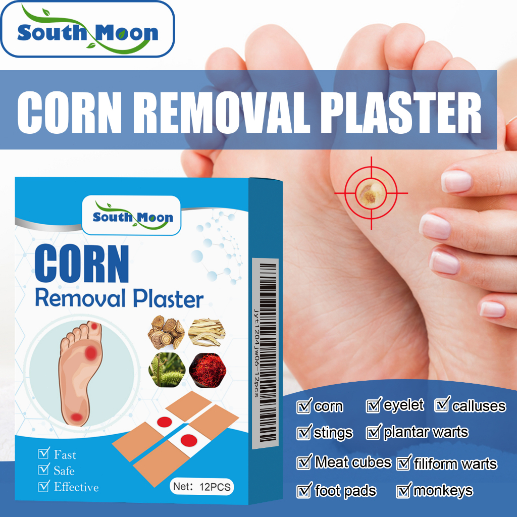 Jual South Moon Corn Remover Patches 12 Pcs For Men Women Set Plester ...