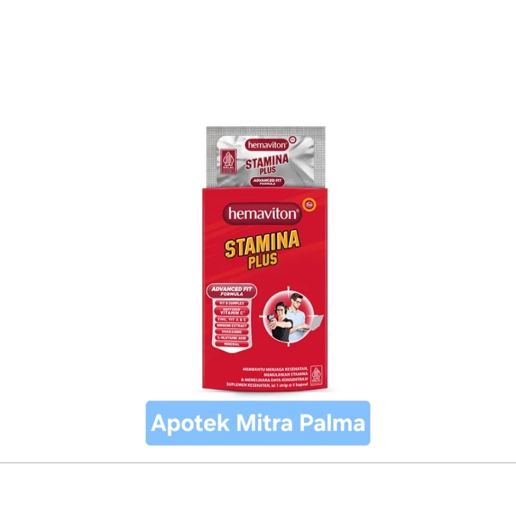 Jual Hemaviton Stamina Plus 5 Kapsul | Shopee Indonesia